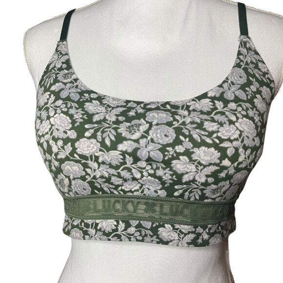 Lucky Brand | Intimates & Sleepwear | Lucky Brand Green Paisley ...